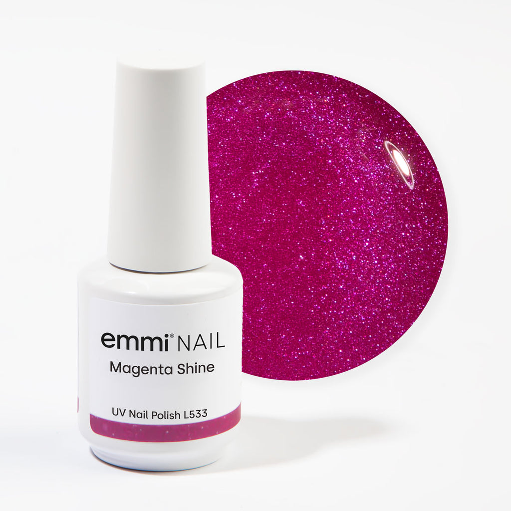 Shellac UV Polish Magenta Shine 15ml | Nagellack – emmi-nail