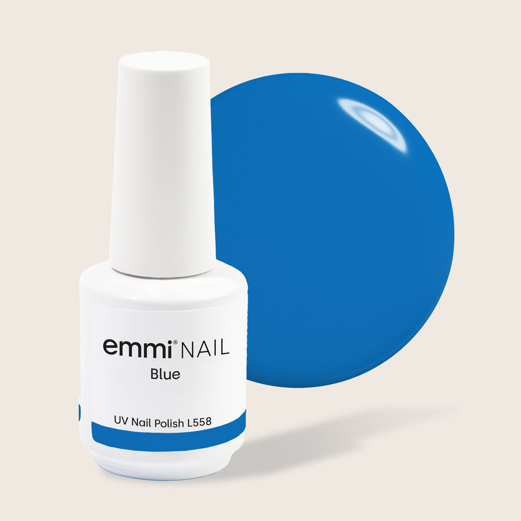 Shellac UV Polish Blue 15ml -L558- | Nail polish – emmi nail