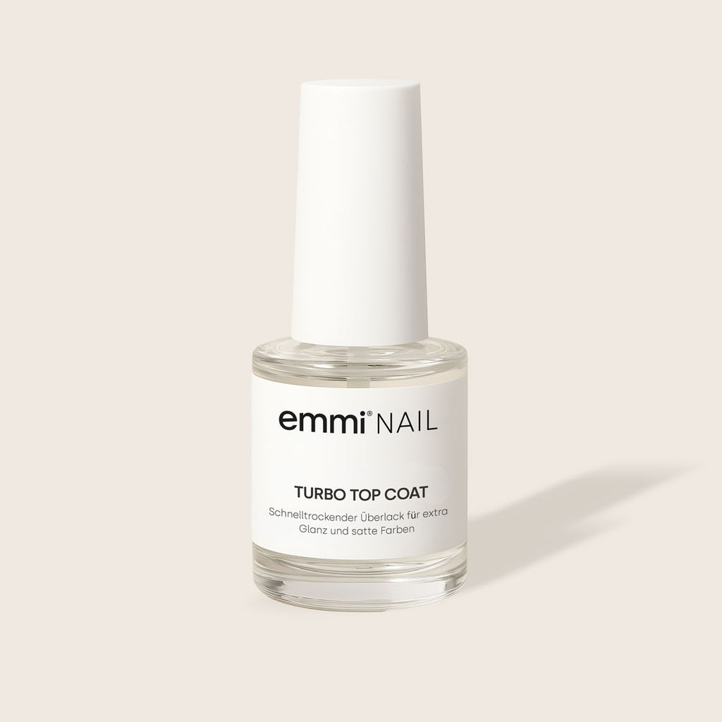 Turbo Top Coat 12ml | Überlack für Nageldesign – Emmi-Nail